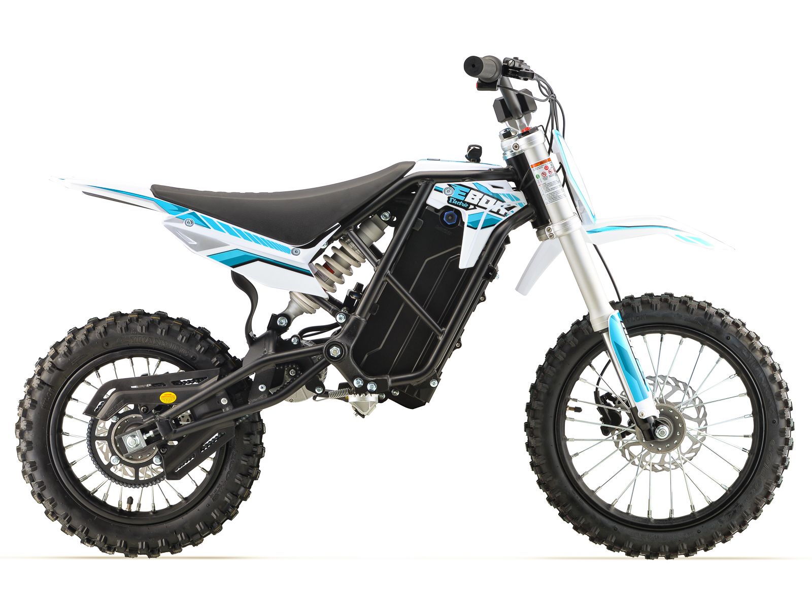 Blue Graphics Kit - eboxebikes.com