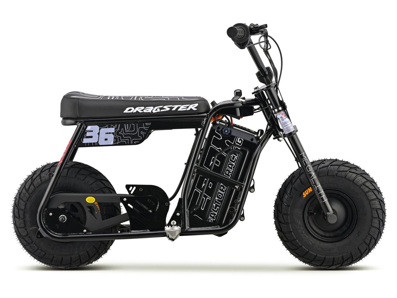 EBOX Dragster Electric Pit Bike – Black SM