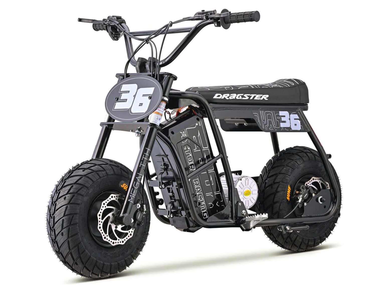 EBOX Dragster Electric Pit Bike – Black SM