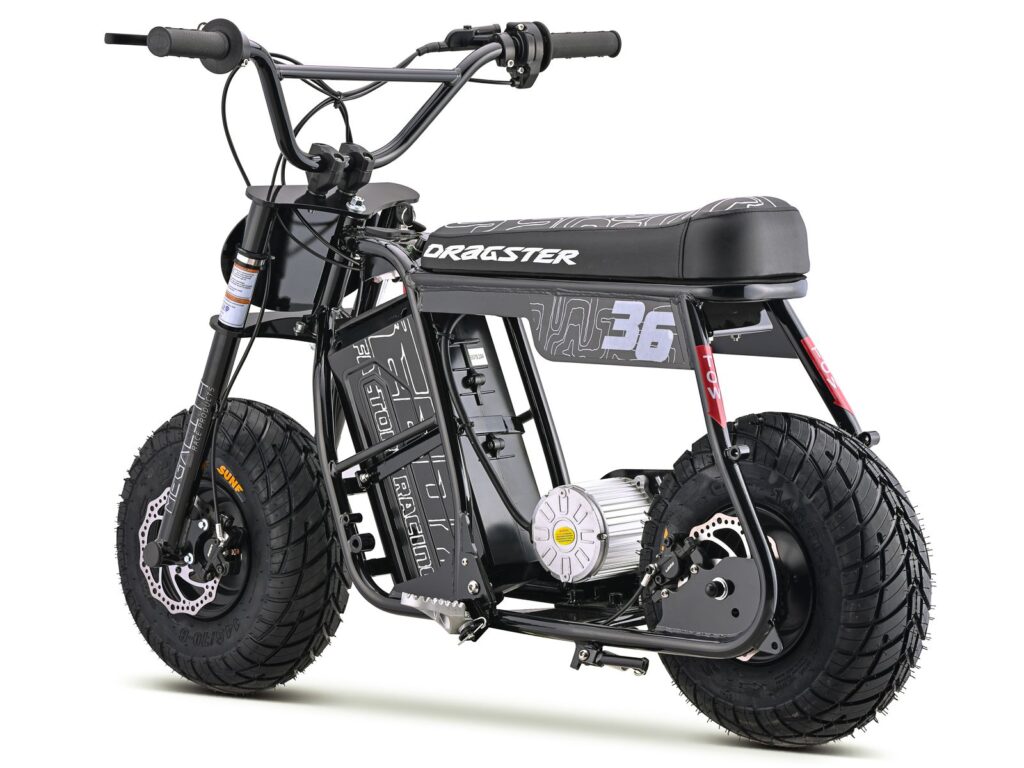 EBOX Dragster Electric Pit Bike – Black SM
