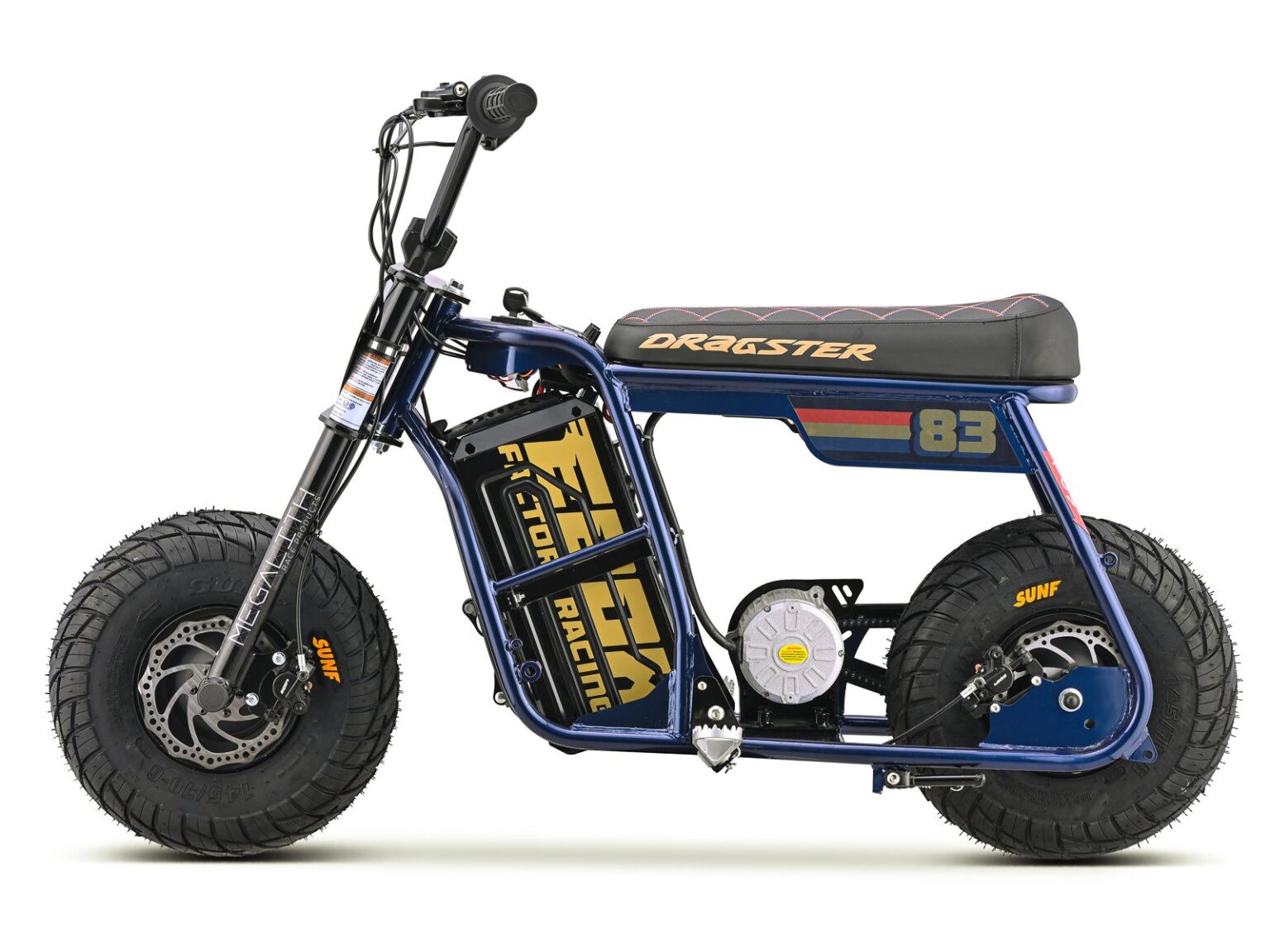 EBOX Dragster Electric Pit Bike – Navy SM