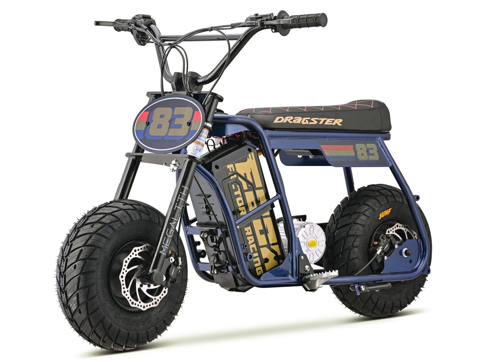 EBOX Dragster Electric Pit Bike – Navy SM