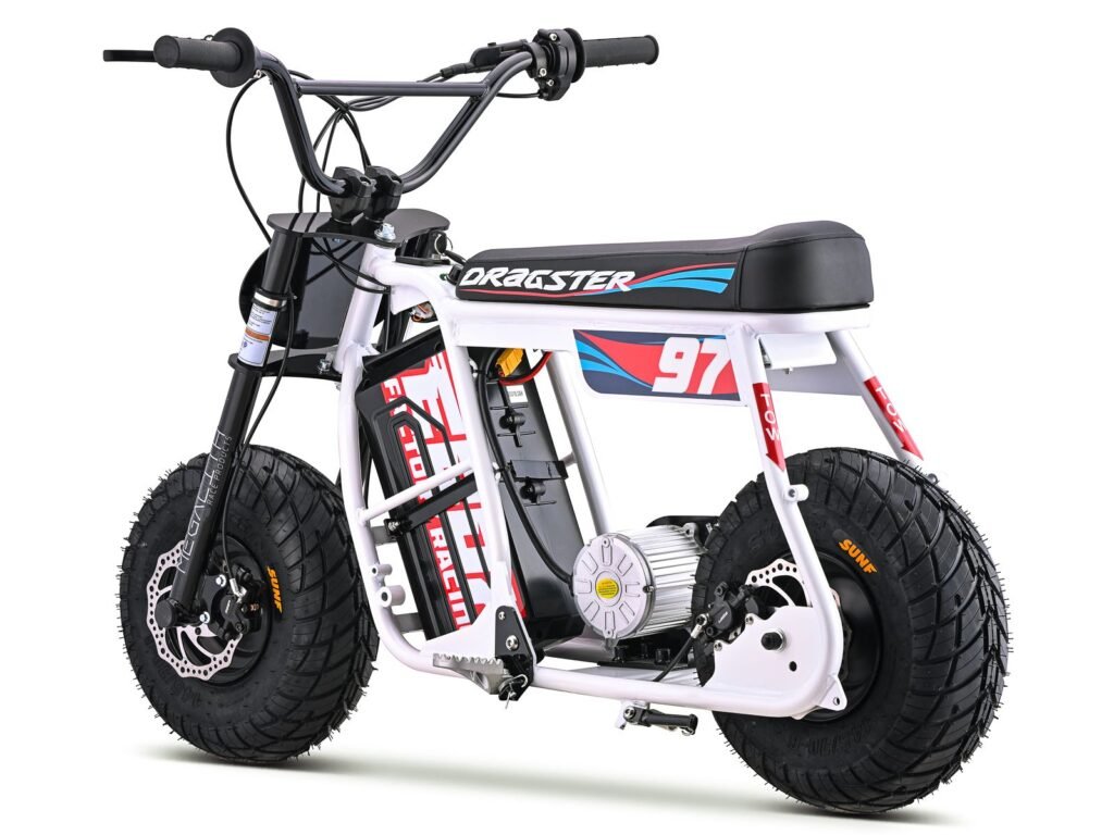 EBOX Dragster Electric Pit Bike – White SM